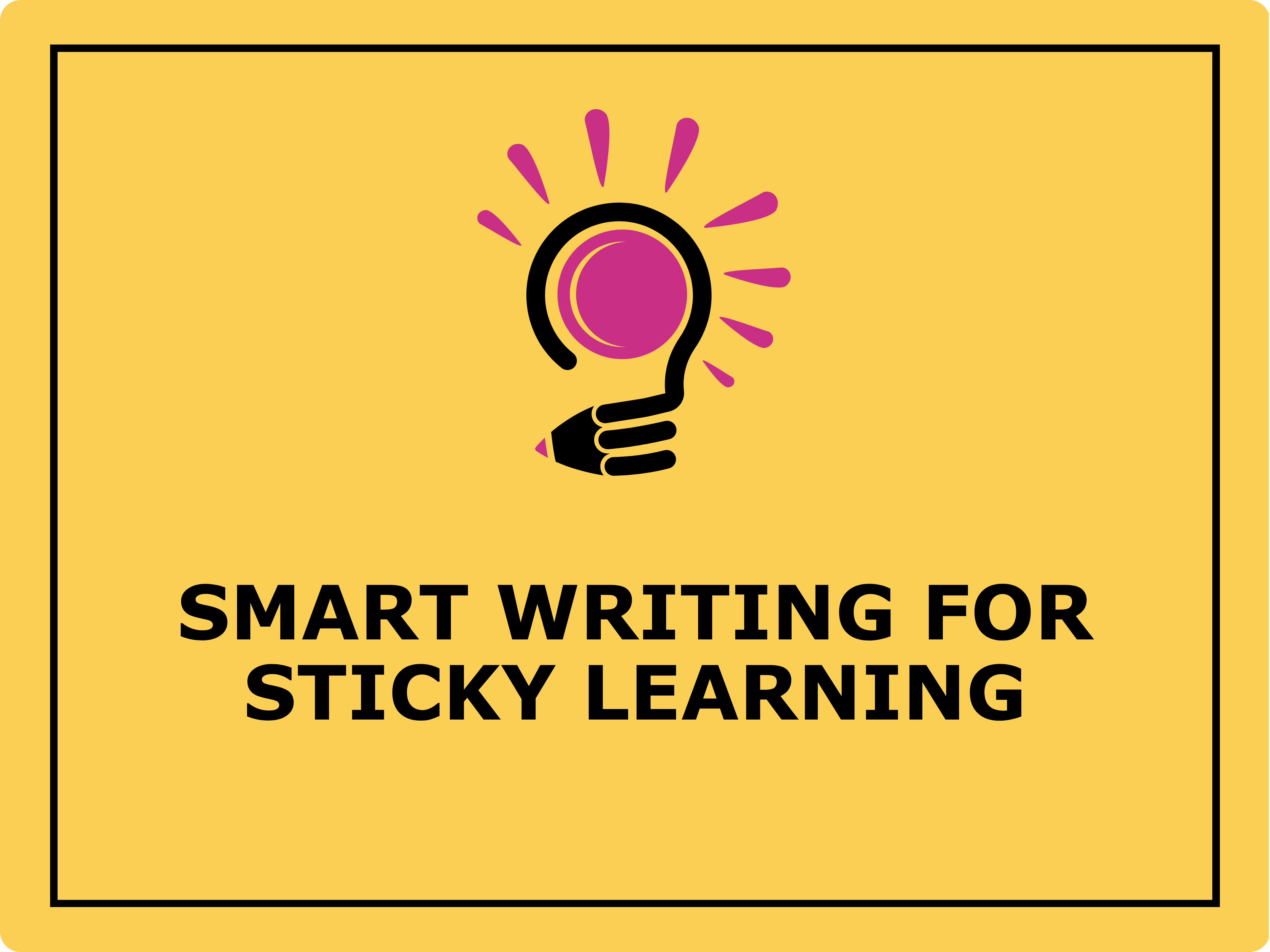 Landing Page: Smart Writing for Sticky Learning - inclusiveLXD